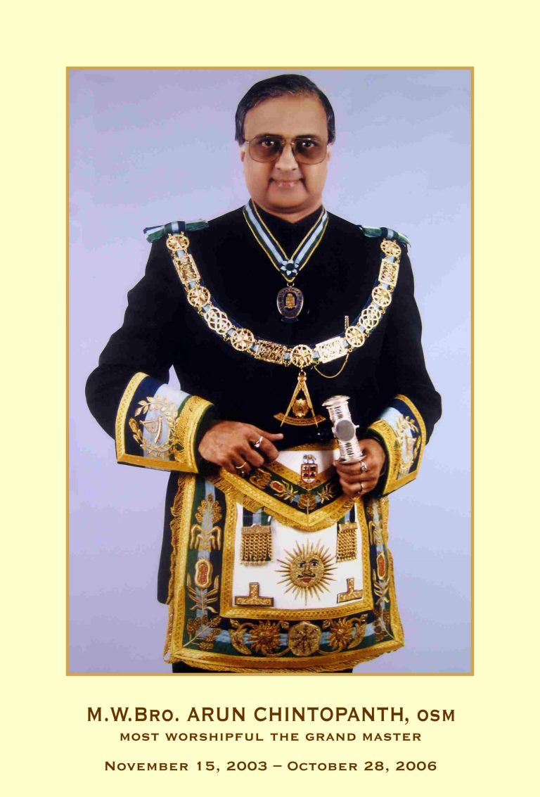 Past Grand Master – Grand Lodge of India